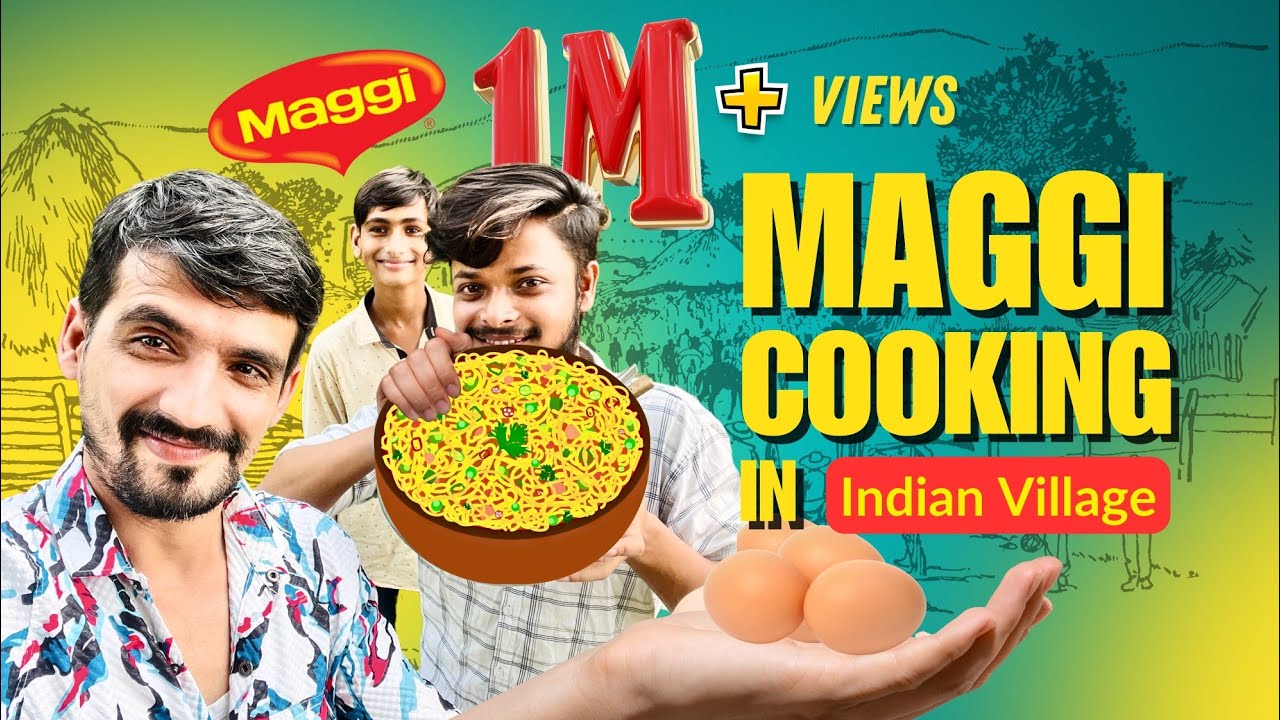 Maggie Cooking Party in Village | दोस्तों के साथ पार्टी अपने गांव में ...