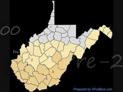 West Virginia Congressional District History - YouTube