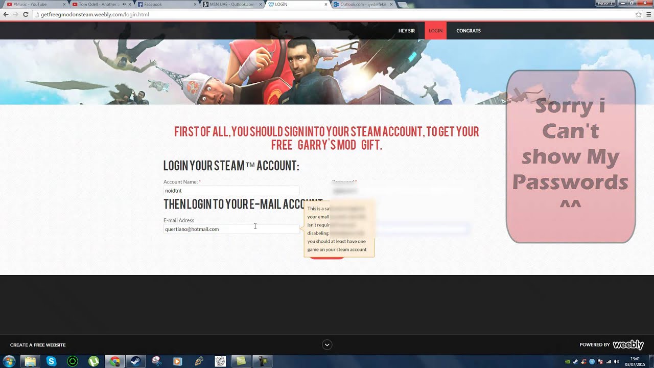 How to get Free Garry's Mod on Steam for 100%FREE ! - YouTube