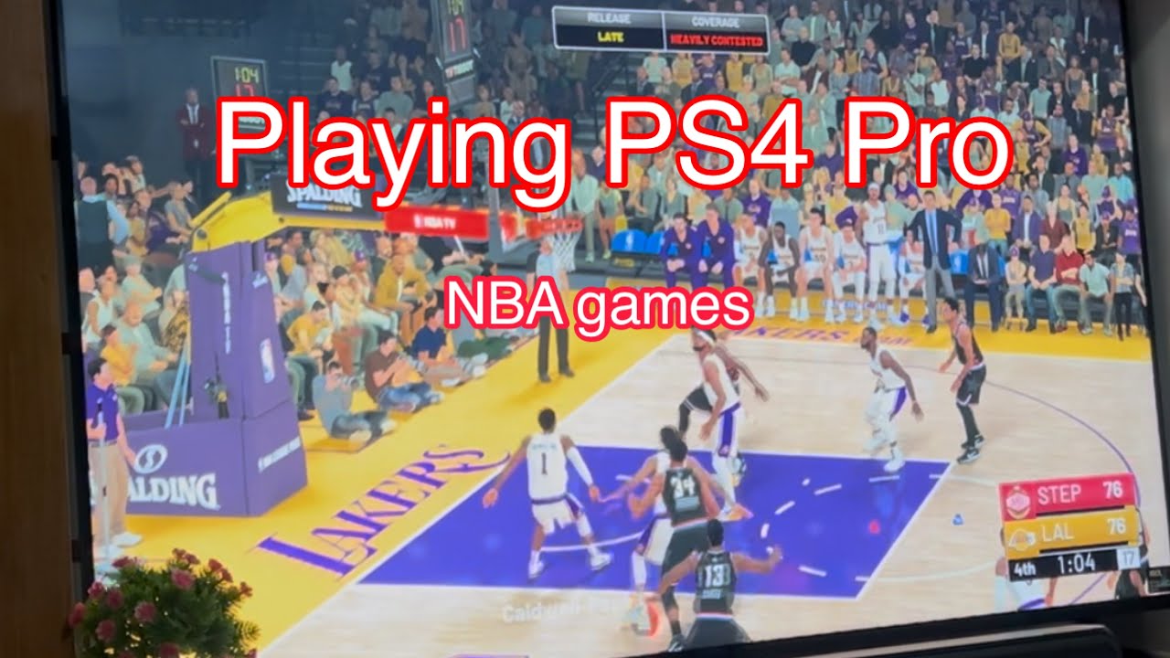 PLAYING PS4 Pro | NBA Game | Boys enjoying the game - YouTube
