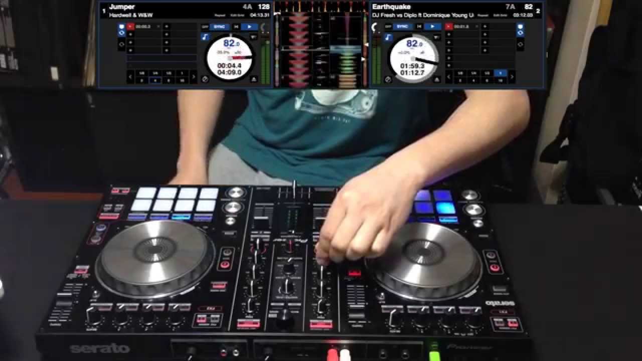 BPM TRANSITION MIX with DDJ-SR 82 TO 128 BPM - YouTube