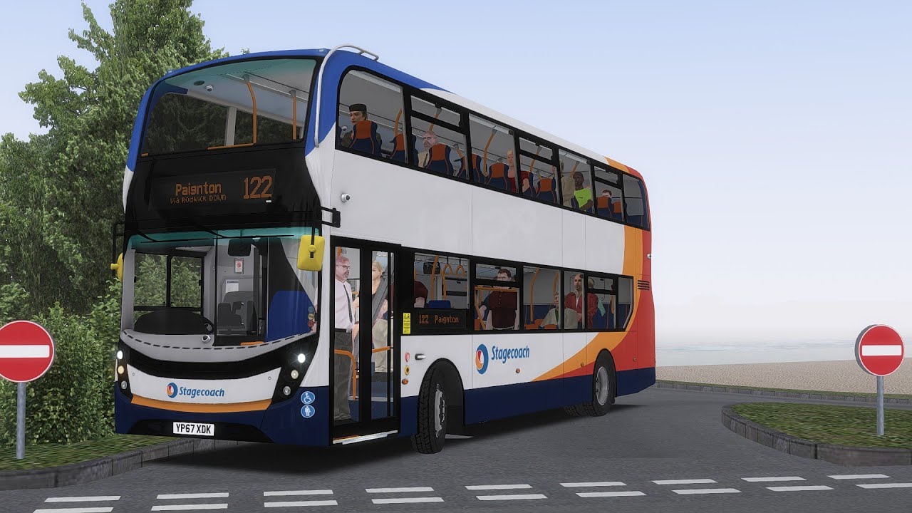 OMSI 2 - SP 400MMC Scania N250UD - WC3 Route 122 - YouTube