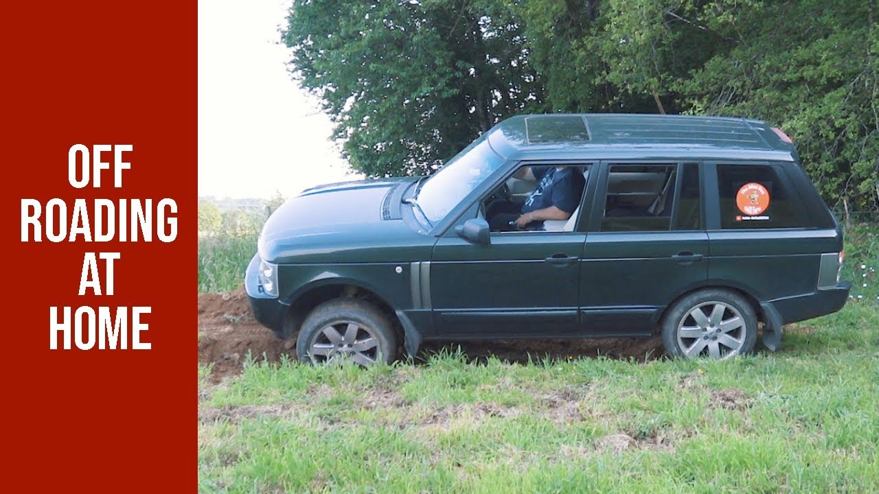 Range Rover L322 - Off roading at home - YouTube