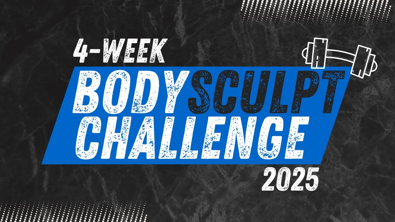 4 WEEK BODY SCULPT CHALLENGE - How to start 2025 in the best way! - YouTube