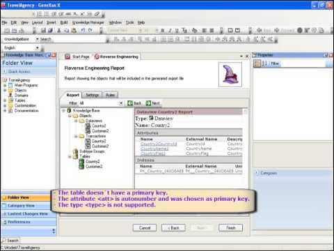 DataBase Reverse Engineering Tool (DBRET) - YouTube