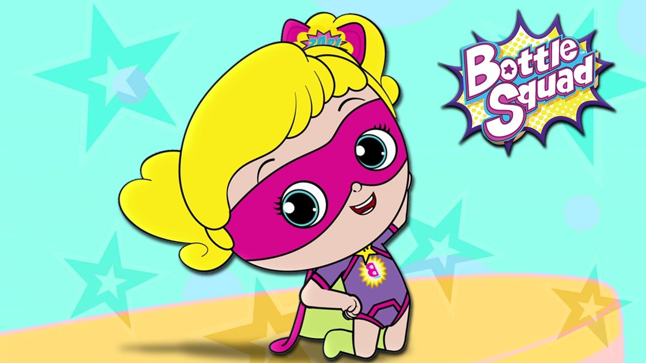 If You’re Happy Rhyme | Superheroes bottle squad cartoons | Bottle ...