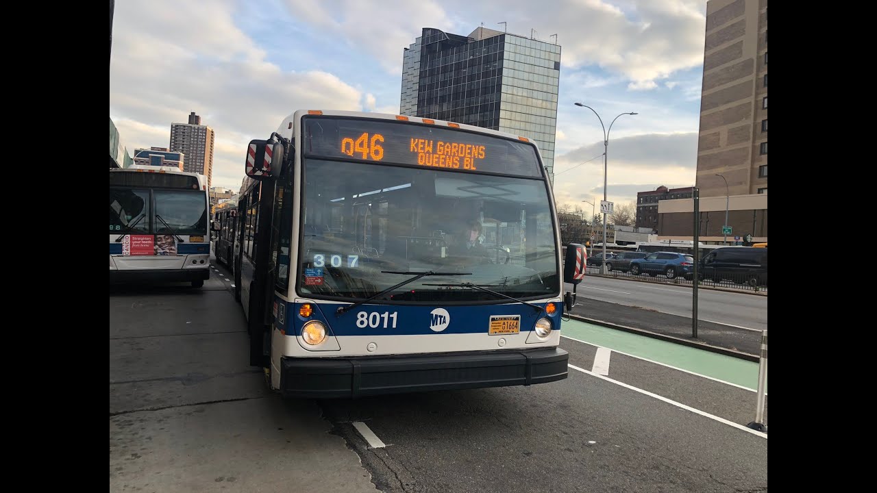 MTA: On Board 2011 Novabus LFS #8011 On The Q46 Bus To Kew Gardens ...