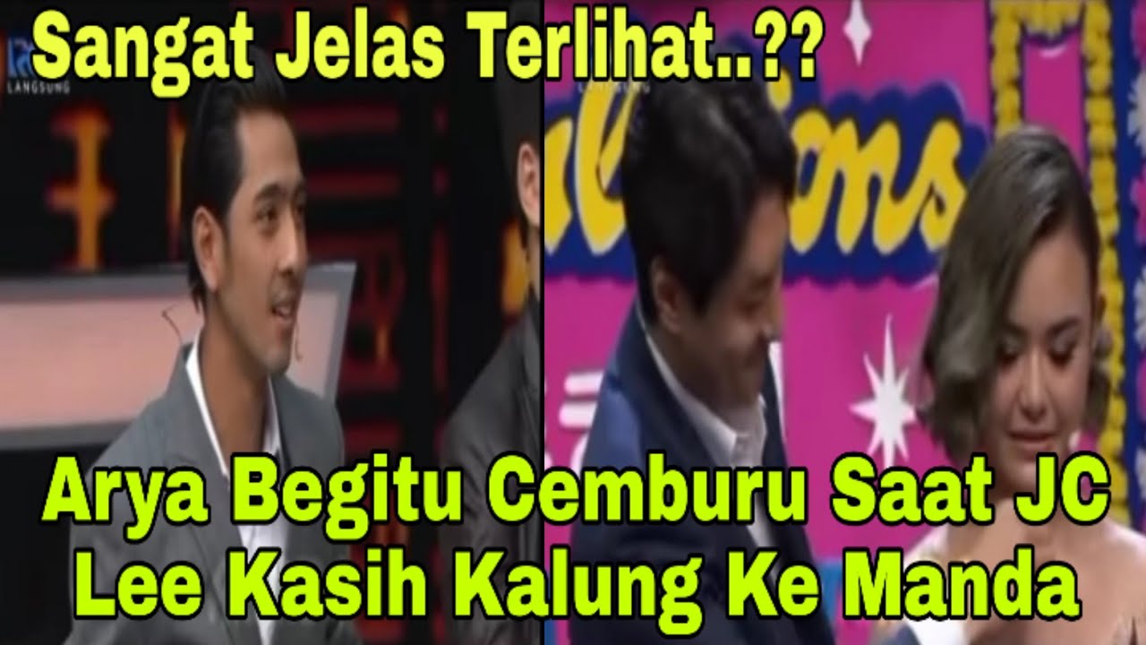 🔴SANGAT JELAS TERLIHAT ARYA SALOKA BEGITU CEMBURU SAAT JC LEE MEMBERI AMANDA MANOPO KALUNG ...