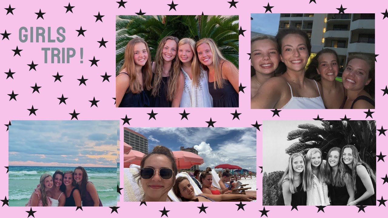 girls beach trip vlog - YouTube