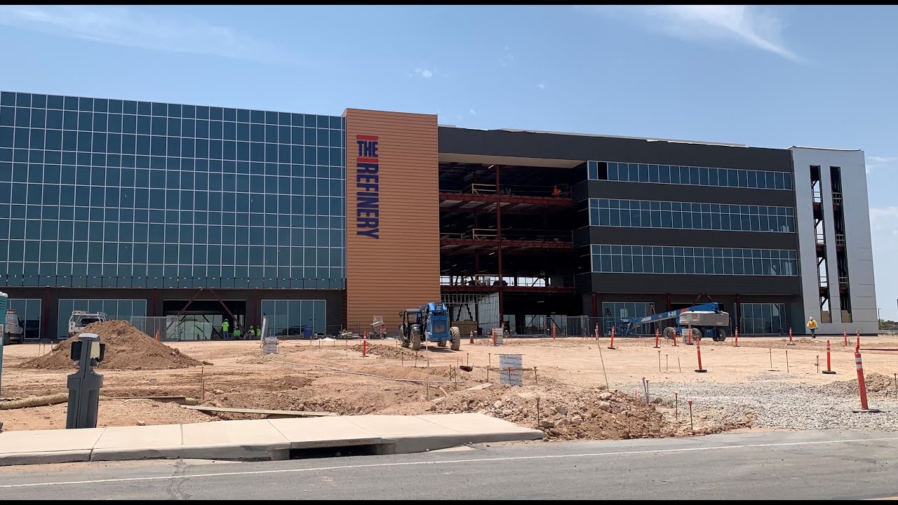 The Refinery progress at UA Tech Park at The Bridges 6 16 2021 - YouTube