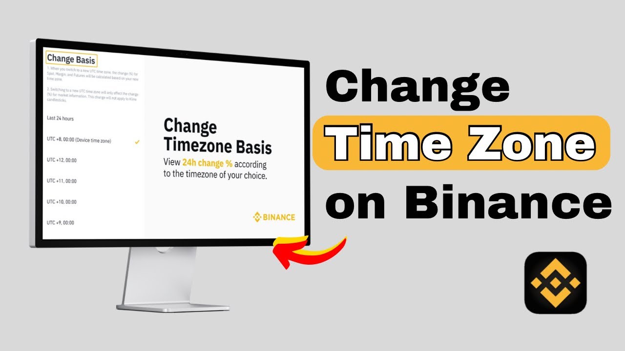 How to Change Time Zone on Binance - YouTube