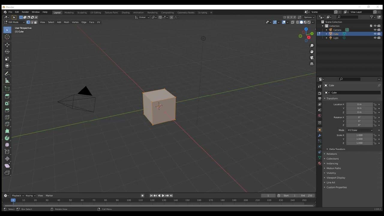 Blender Versions and the Status Bar - YouTube