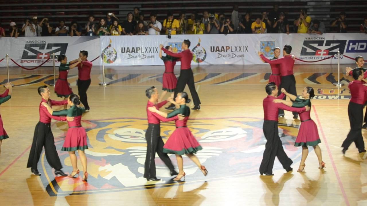 UAAP79 UP Ballroom Formation Dance Team - YouTube