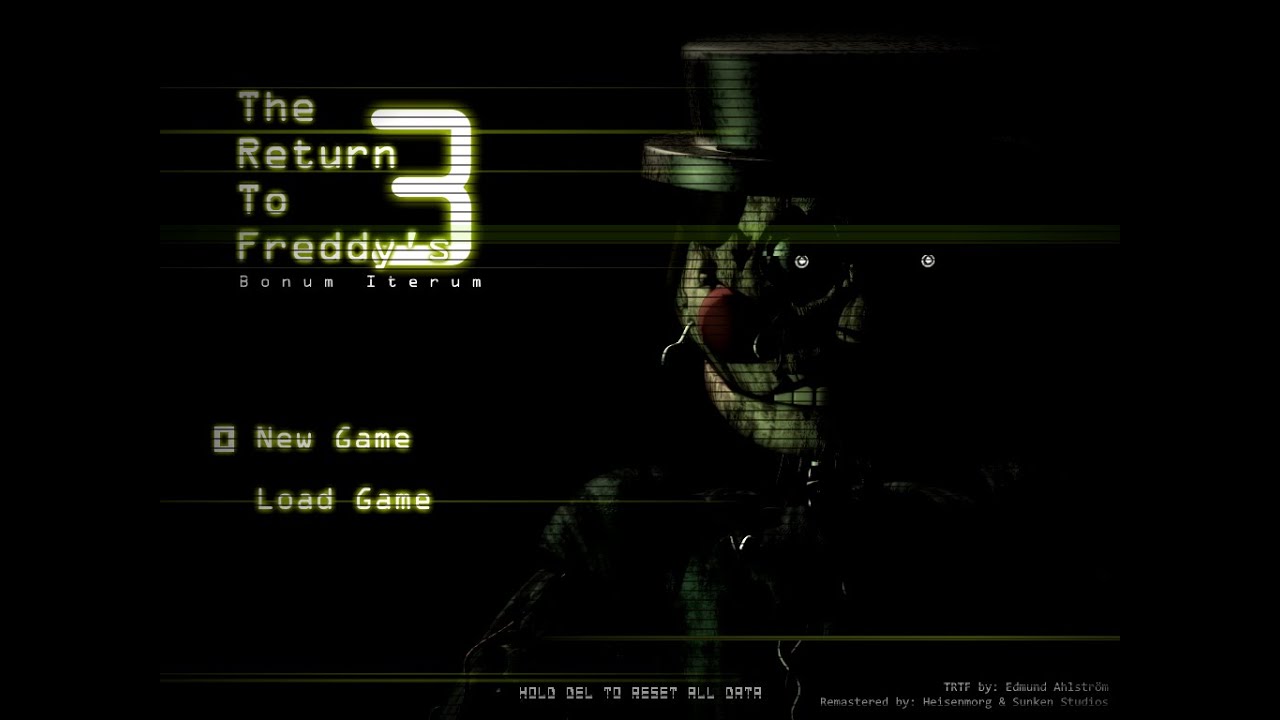 The Return To Freddy's 3: Bonum Iterum - YouTube
