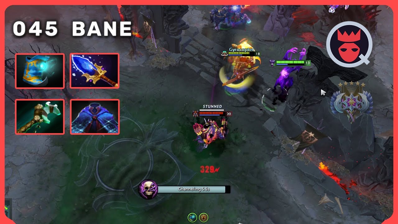 Bane - Dota 2 Support Full Game (No Commentary) - YouTube