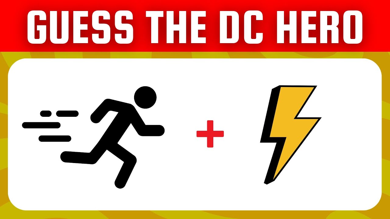 Guess the DC Character by Emoji? - YouTube