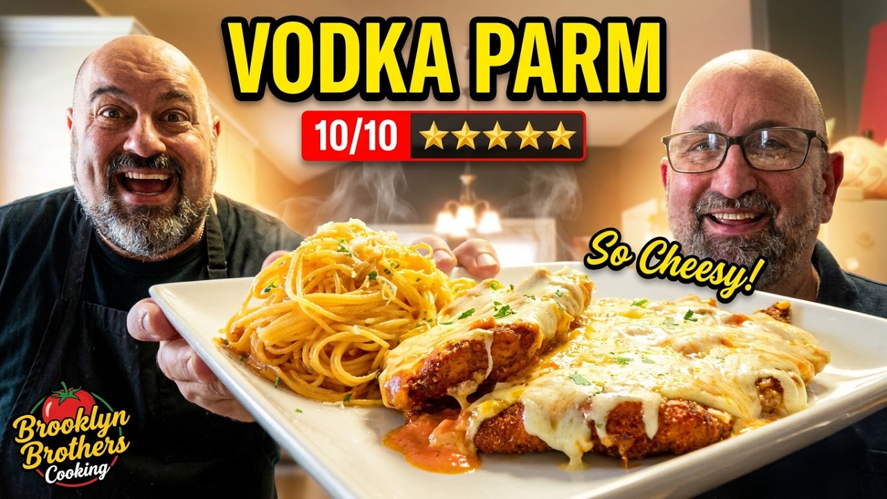 Chicken Parmigiana alla Vodka - The Ultimate Comfort Food - YouTube