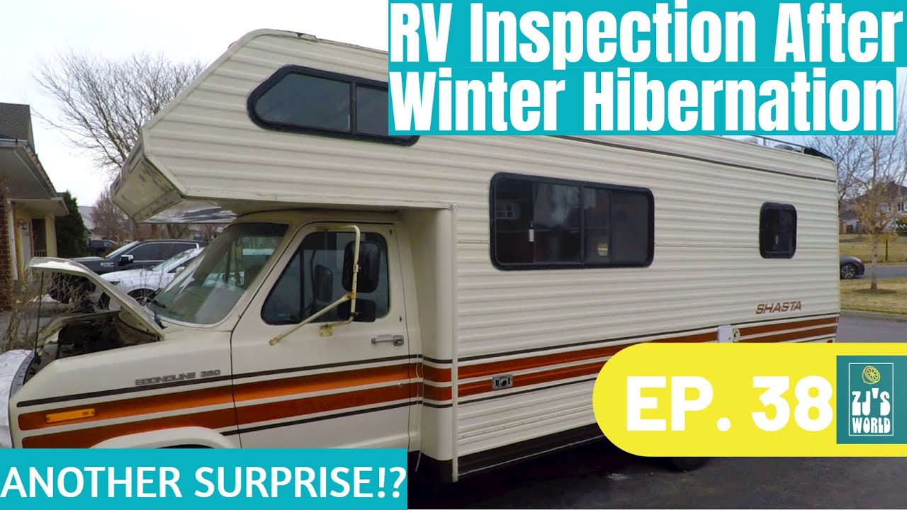 Springing Back to Life: Post Winter Check | 1984 FORD SHASTA VINTAGE RV ...