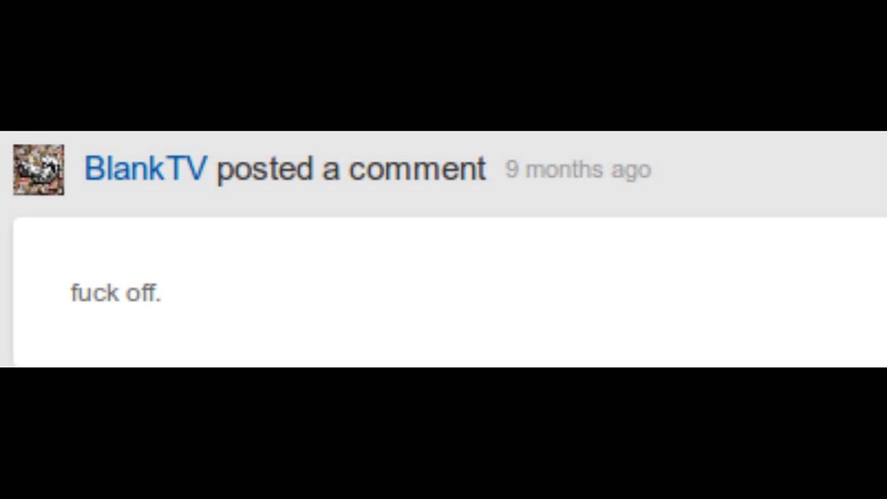 How BlankTV addresses critics. - YouTube