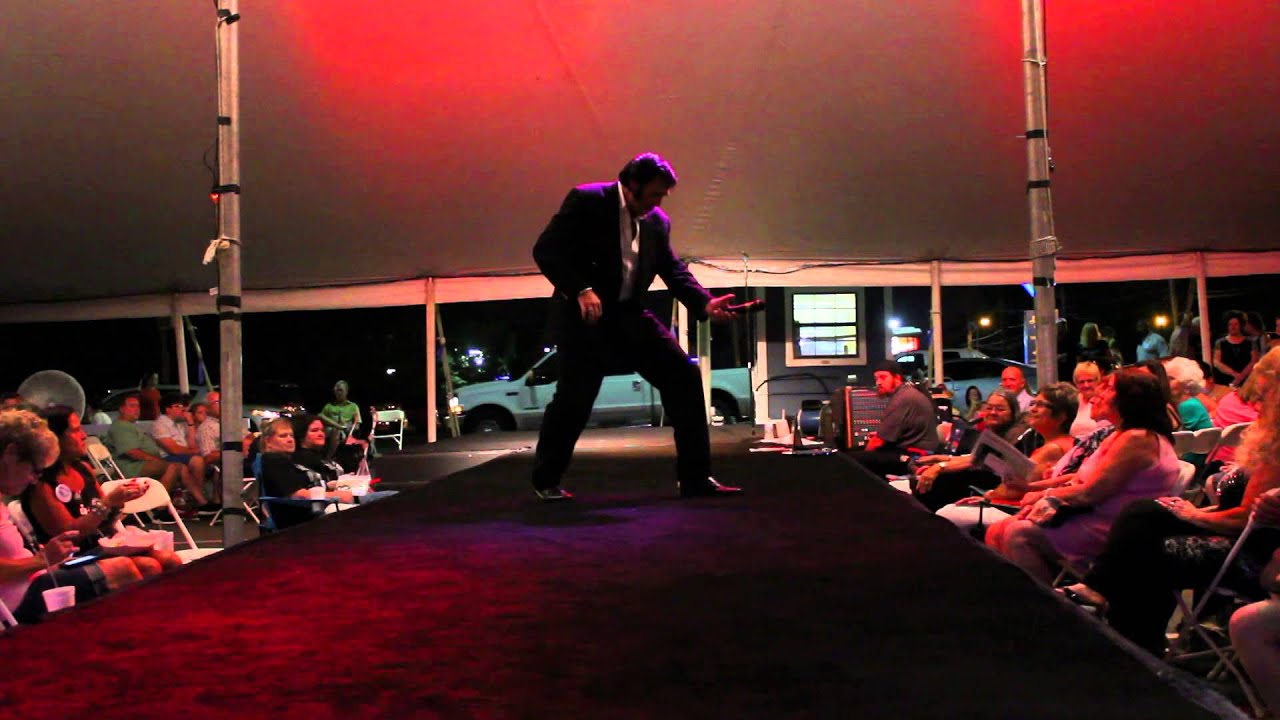 Jeff Krick sings 'Heartbreak Hotel' Elvis Week 2015 - YouTube