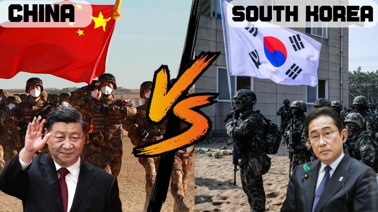 China vs South Korea Military Comparison 2024 - YouTube