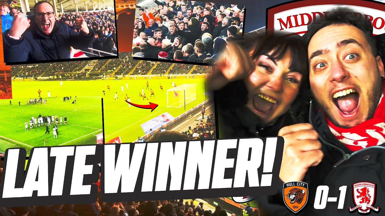 LAST MINUTE LIMBS!! WE FINALLY SEE BORO WIN ON THE ROAD! | Hull City vs ...