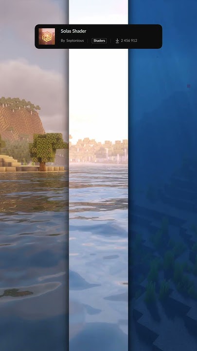 Ultimate Minecraft Shaders PT.9 Solas Shader #minecraft #shaders #shorts #gaming #visual - YouTube
