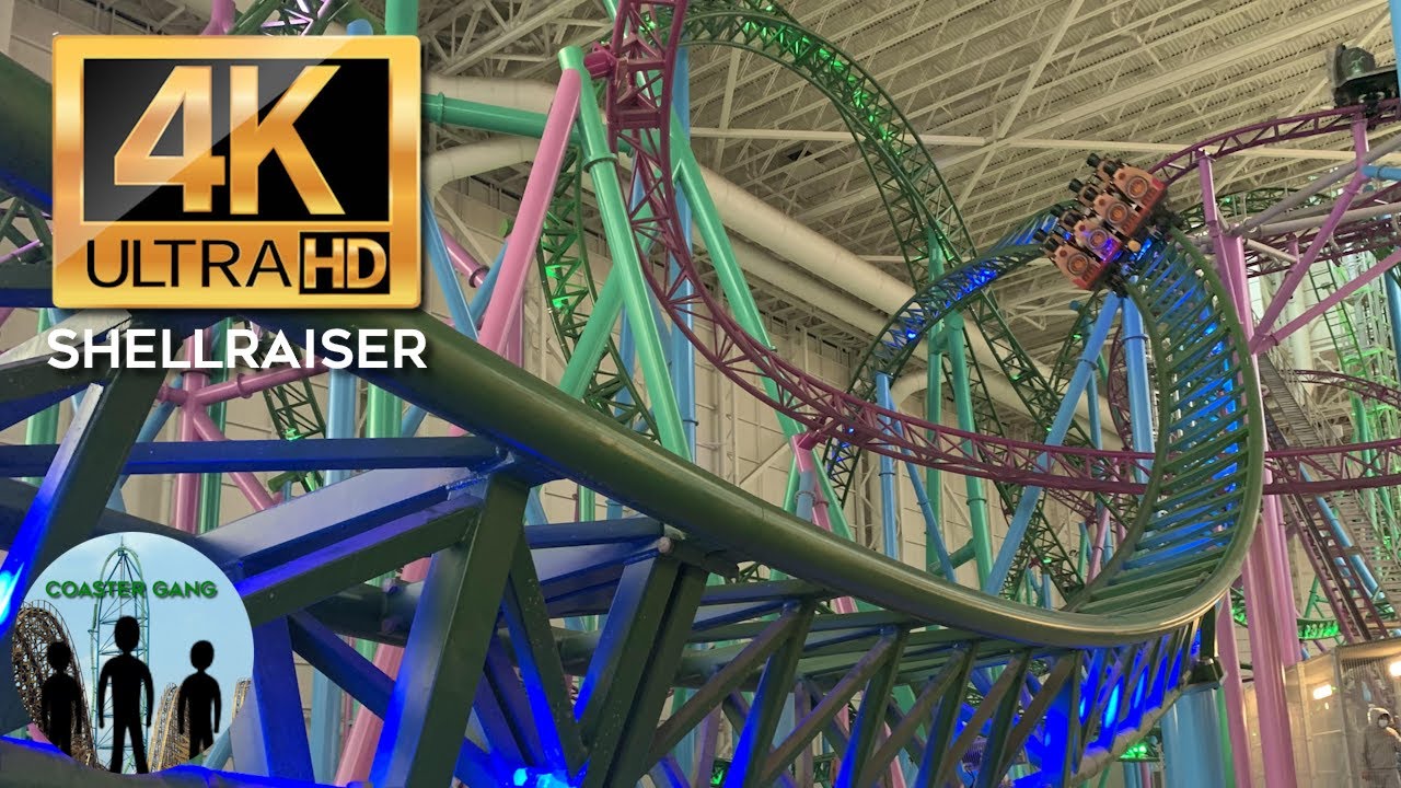 4K 60FPS TMNT Shellraiser POV - Nickelodeon Universe @ Mall of America ...