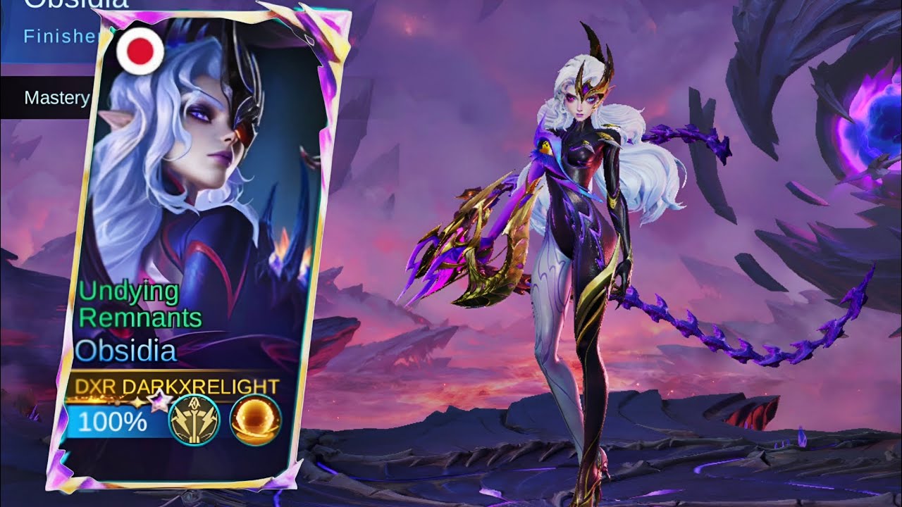 OBSIDIA IS FINALLY HERE! NEW HERO OBSIDIA BEST BUILD AND EMBLEMS INSANE ...