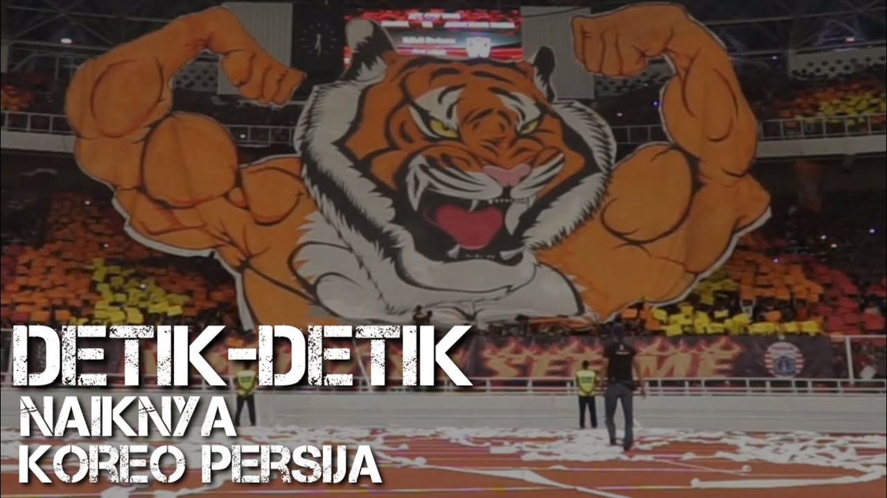 Koreo macan persija jakarta | koreo terbaik di asia 2018 - YouTube