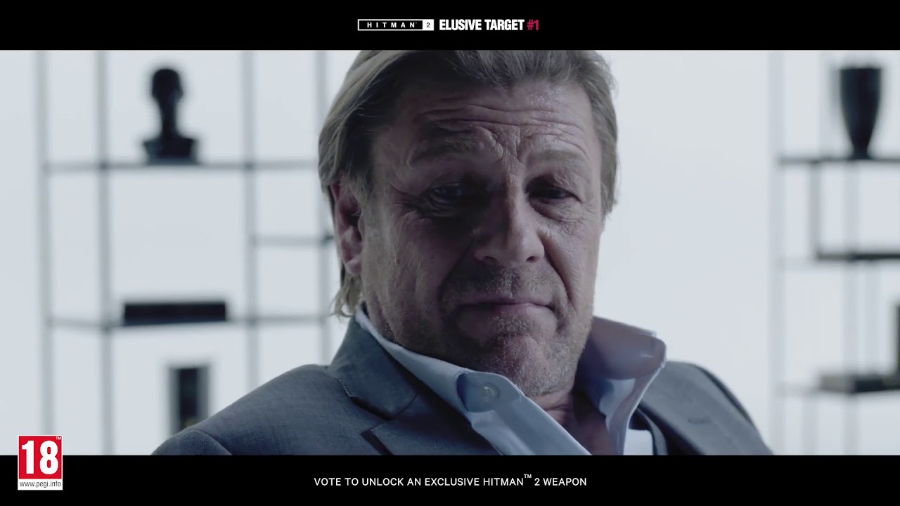 Hitman 2 Sean Bean Trailer – Elusive Target #1 Reveal - YouTube