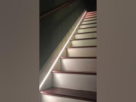 LED Stairs Controlled with Arduino - YouTube