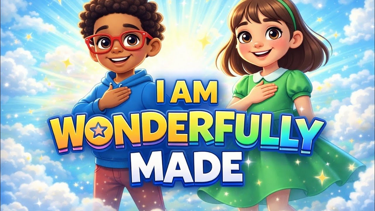 I Am Wonderfully Made | Christian Kids Story & Song About Identity ...