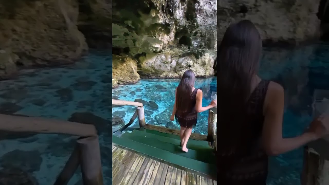 Most Beautiful Cenote In Punta Cana, Dominican Republic💙 - YouTube