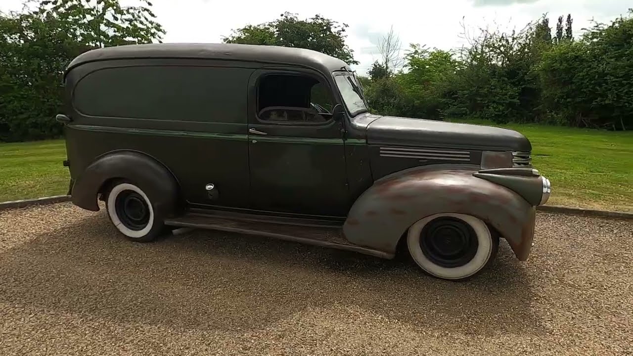 1946 Chevrolet Panel Van LHD - YouTube