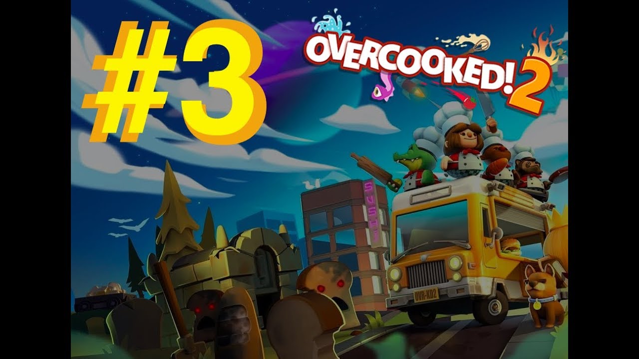 FOOD ON FIRE: [Overcooked - EP3] (Ice God & Crookit) - YouTube
