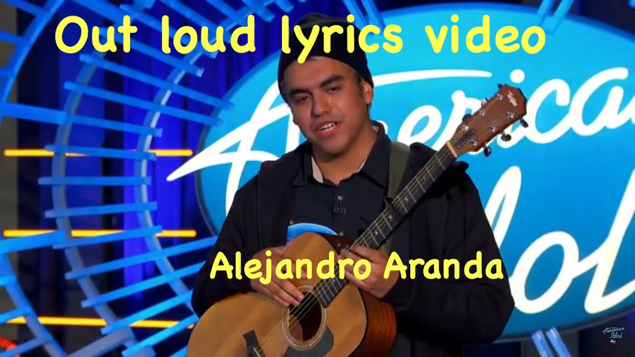 Out loud(lyrics video)-Alejandro Aranda - YouTube