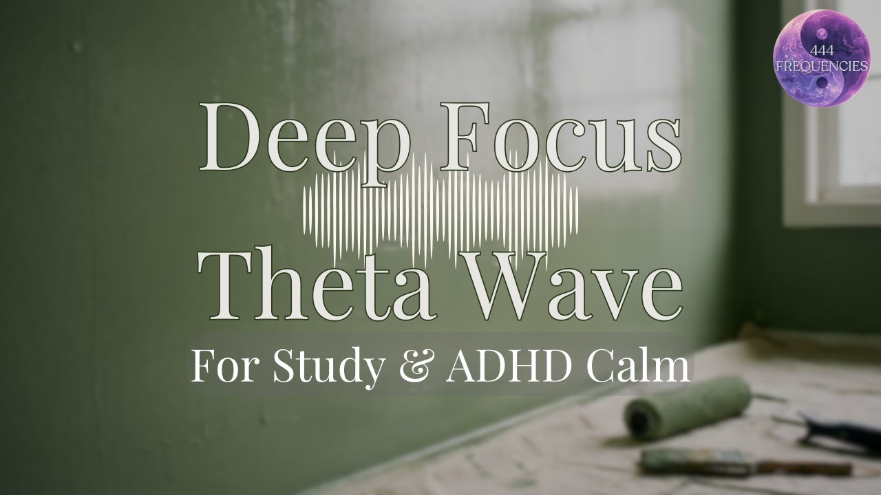 🚦When You Feel Scattered | Pure 6Hz Theta Waves for Deep Focus (ADHD ...