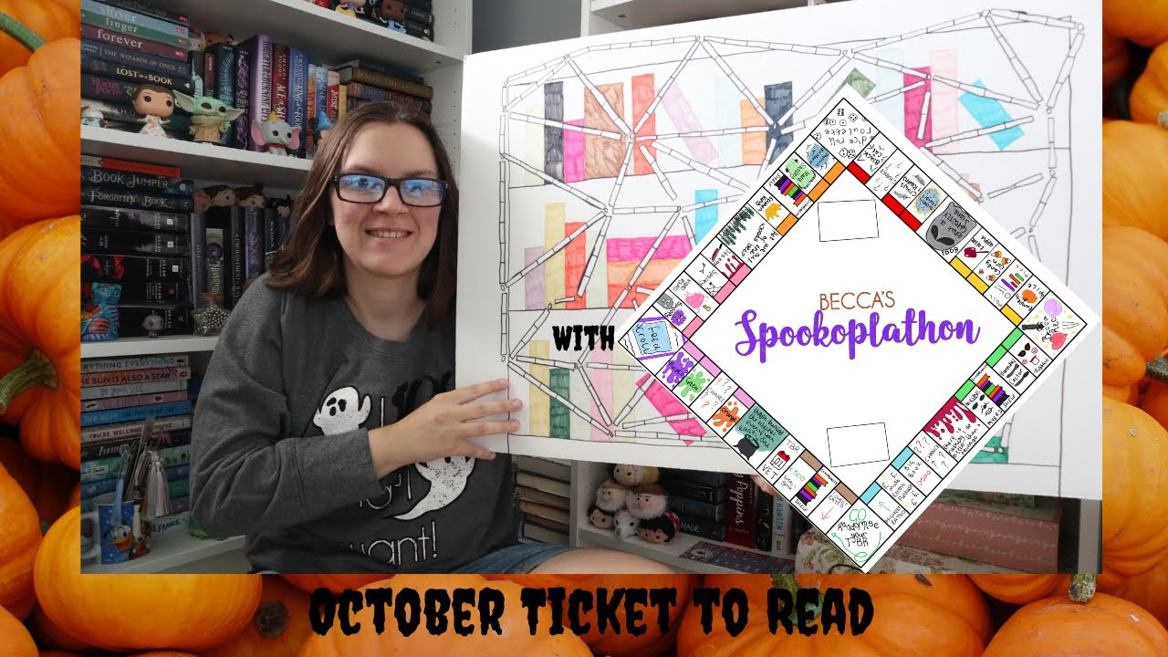 2 TBR Games=Disaster//🚂Ticket to Read🚂//👻October TBR🎃//#Bookoplathon ...