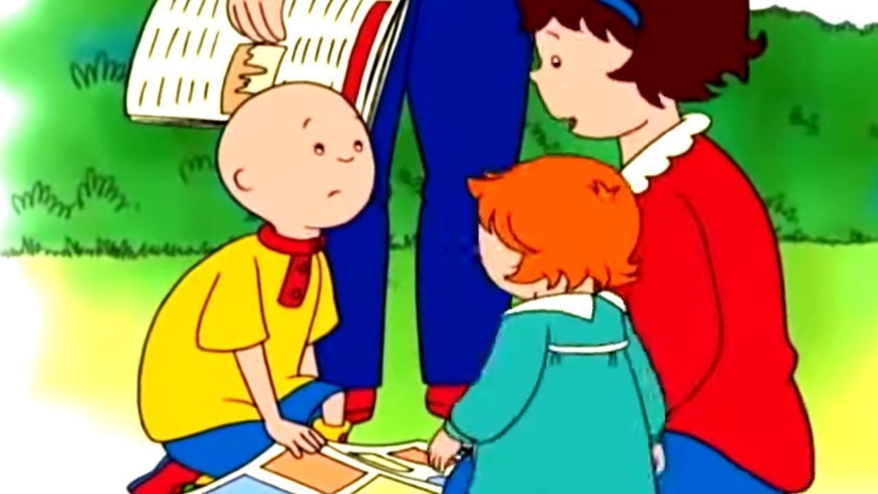 Caillou and World News | Caillou | Cartoons for Kids | WildBrain Toons ...