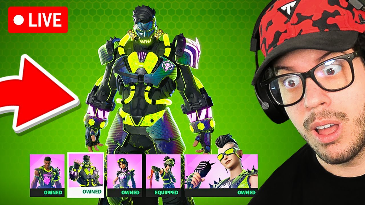 Unlocking SUPER *NEON HAZARD* STYLE in Fortnite! (Season 3) - YouTube