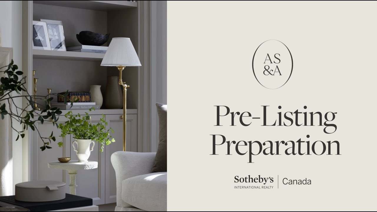 The Pre-Listing Preparation with Ashley Shaw & Associates - YouTube