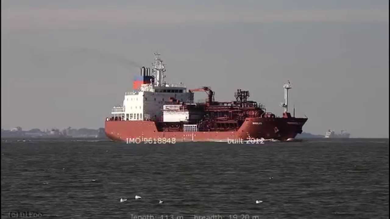 RHOGAS - Elbe höhe Otterndorf - YouTube