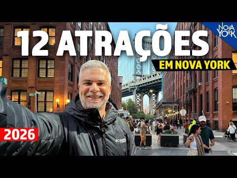 12 lugares IMPERDÍVEIS para conhecer em Nova York em 2026