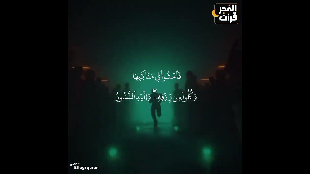 هُوَ الَّذِي جَعَلَ لَكُمُ الْأَرْضَ ذَلُولًا فَامْشُوا فِي