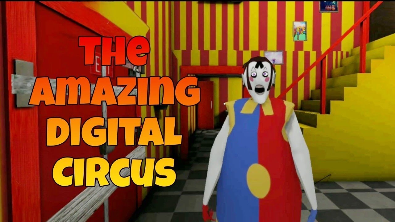 Granny Version 1.8 The Amazing Digital Circus Mod Full Gameplay - YouTube