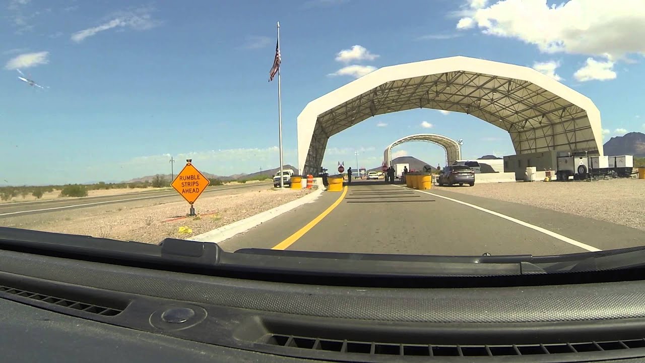 Silent Refusal at US Border Patrol Checkpoint with windows Sealed, 20 ...