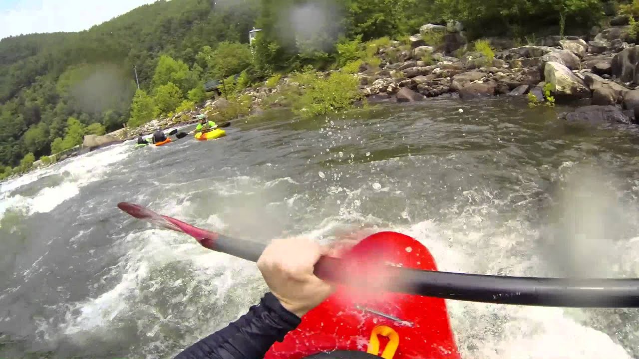 Kayaking Ocoee River. August of 2014. Day 1. - YouTube
