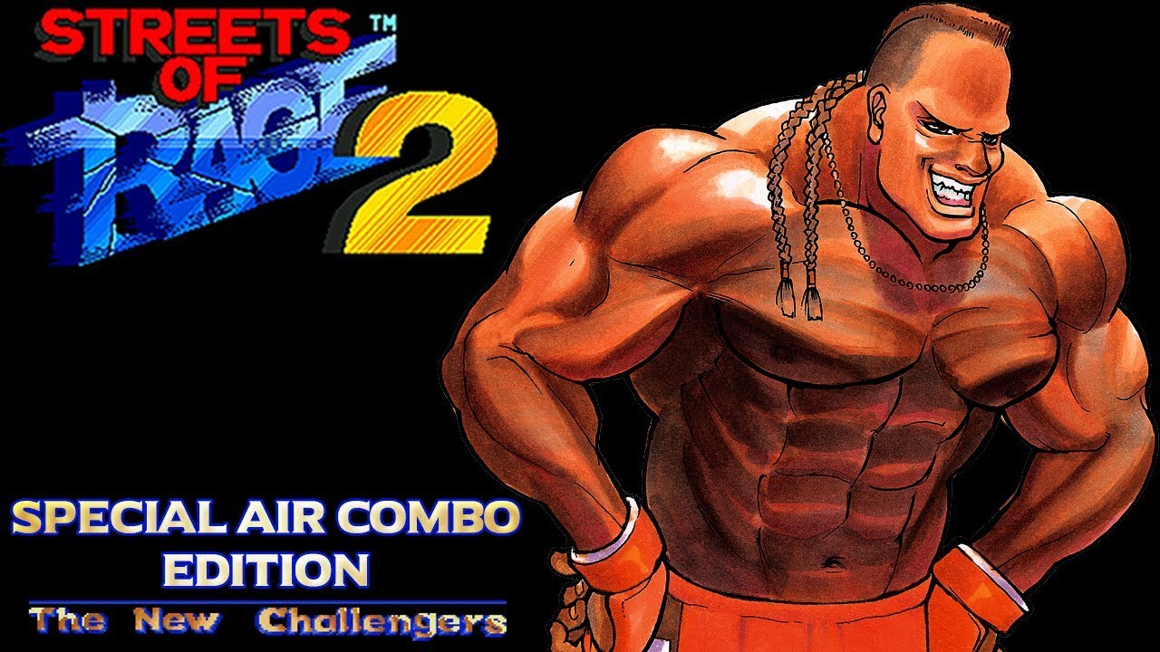 SOR2 - the New Challengers - Air Combo GENESIS Playthrough with Dee Jay ...