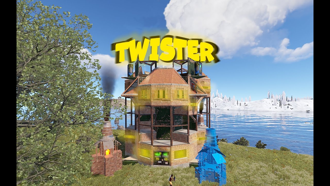 Twister: 2x1 Base for Solo/Duo with My Signature Bunker 💥 | Rust Base ...